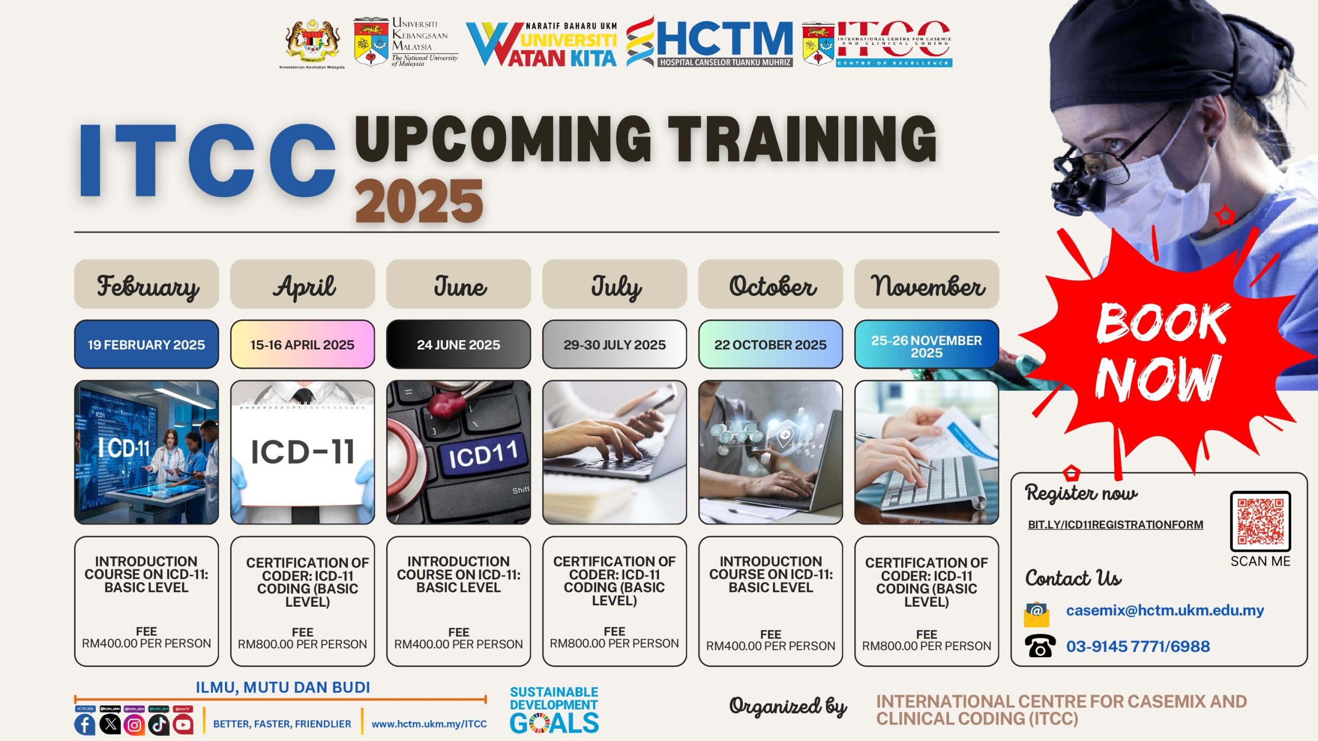 KURSUS 2025 – Pusat Informatik Kesihatan (PIK)