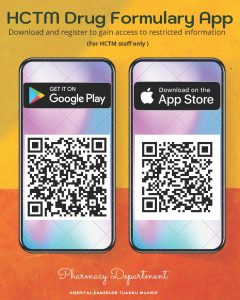 Aplikasi Formulari Ubat HCTM – Farmasi