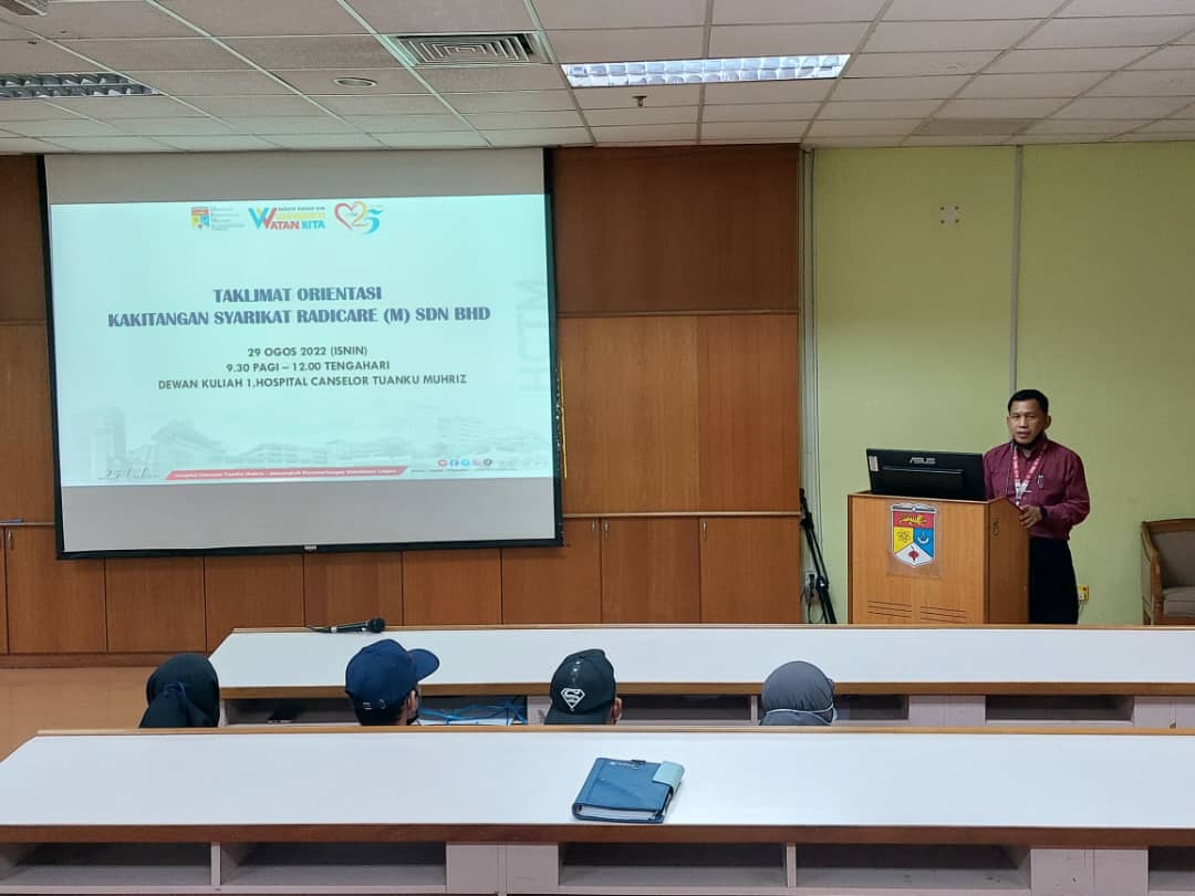 Taklimat Orientasi Kakitangan Syarikat Radicare – Jabatan Pengurusan ...