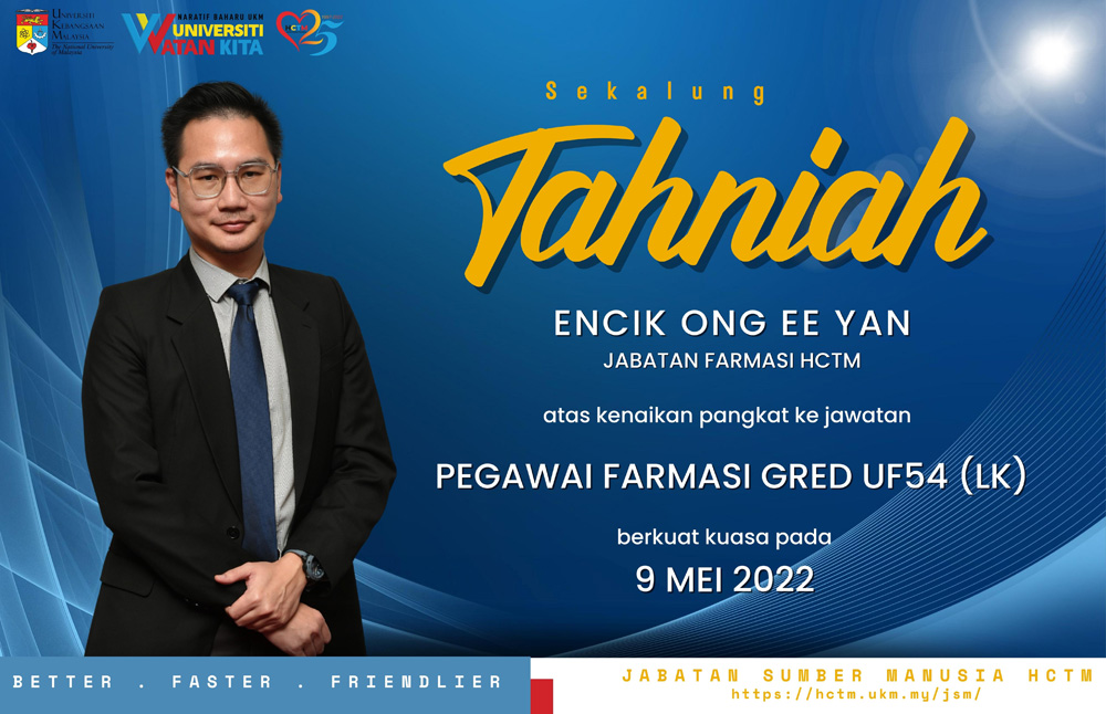 Tahniah Calon yang Berjaya Mendapat Kenaikan Pangkat – Jabatan Sumber ...