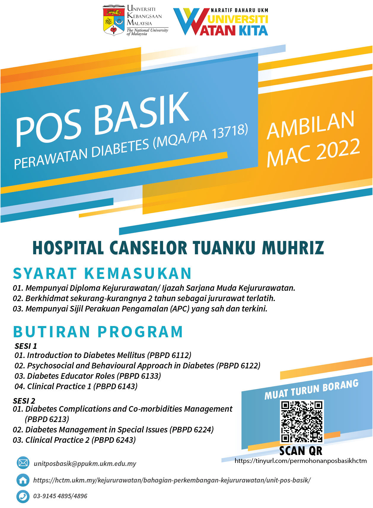 Unit Pos Basik – Perkhidmatan Kejururawatan