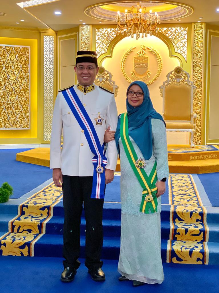 TAHNIAH diatas penganugerahan Darjah Kebesaran Panglima Gemilang Darjah ...