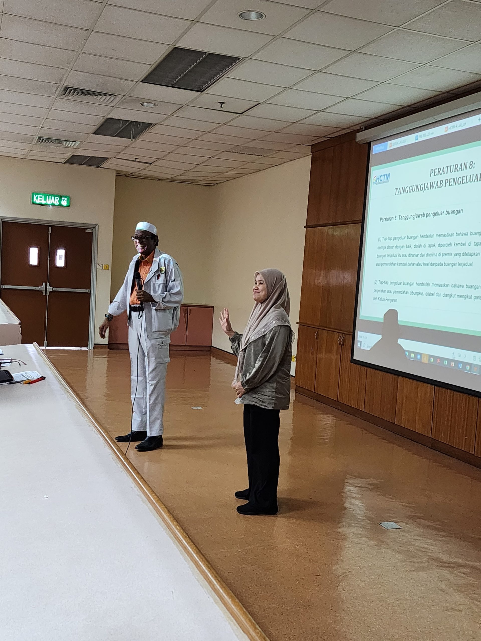 Kursus Pengurusan dan Pengendalian Buangan Terjadual (Sisa Kimia) HCTM ...