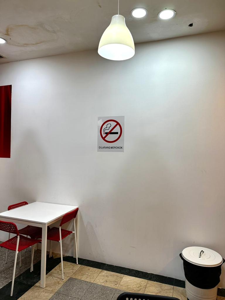 PEMANTAUAN TANDA LARANGAN MEROKOK DI PREMIS MAKANAN HCTM – Unit ...