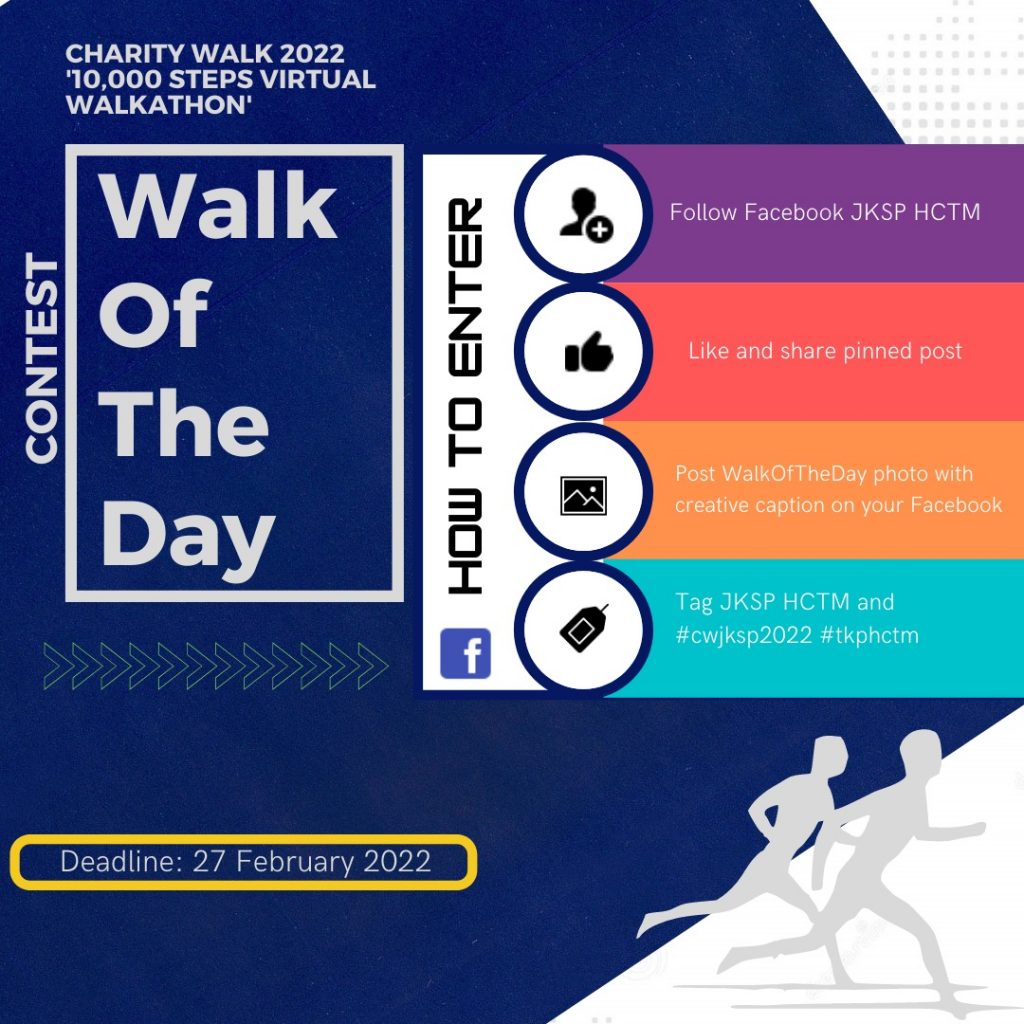 Charity Walk: 10,000 Steps Virtual Walkathon 2022 – HCTM