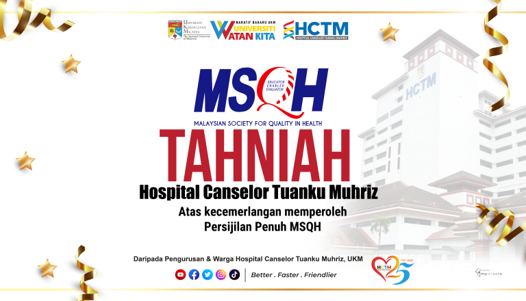 Congratulations to HCTM for the excellence of obtaining MSQH ...