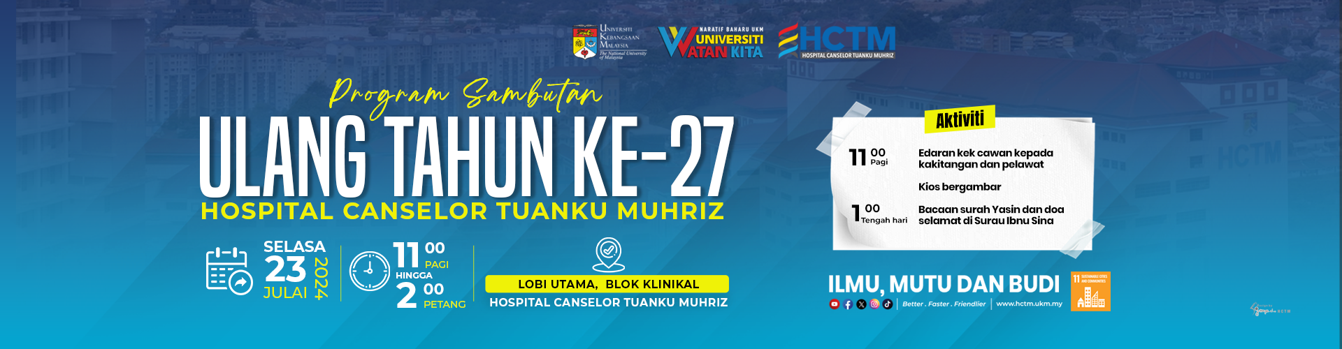 HCTM – Hospital Canselor Tuanku Muhriz UKM